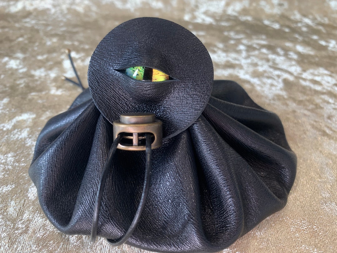 Leather Dice Bag: RPG Gaming Pouch, Holds 6 Sets - Etsy