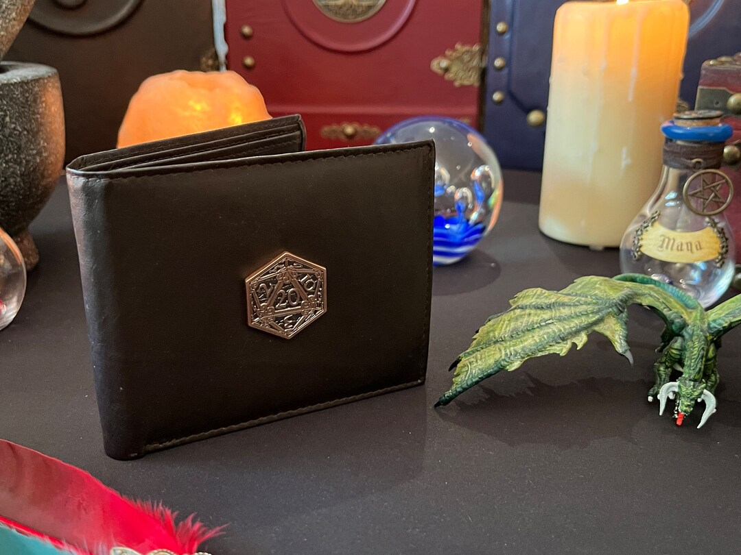 D20 Wallet | Dnd Gift | DM Gift | Dungeons and Dragons | Pathfinder ...