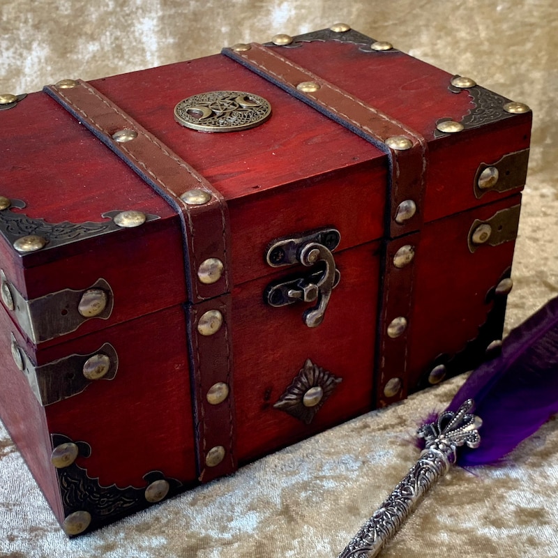Fantasy Wooden Box - Etsy