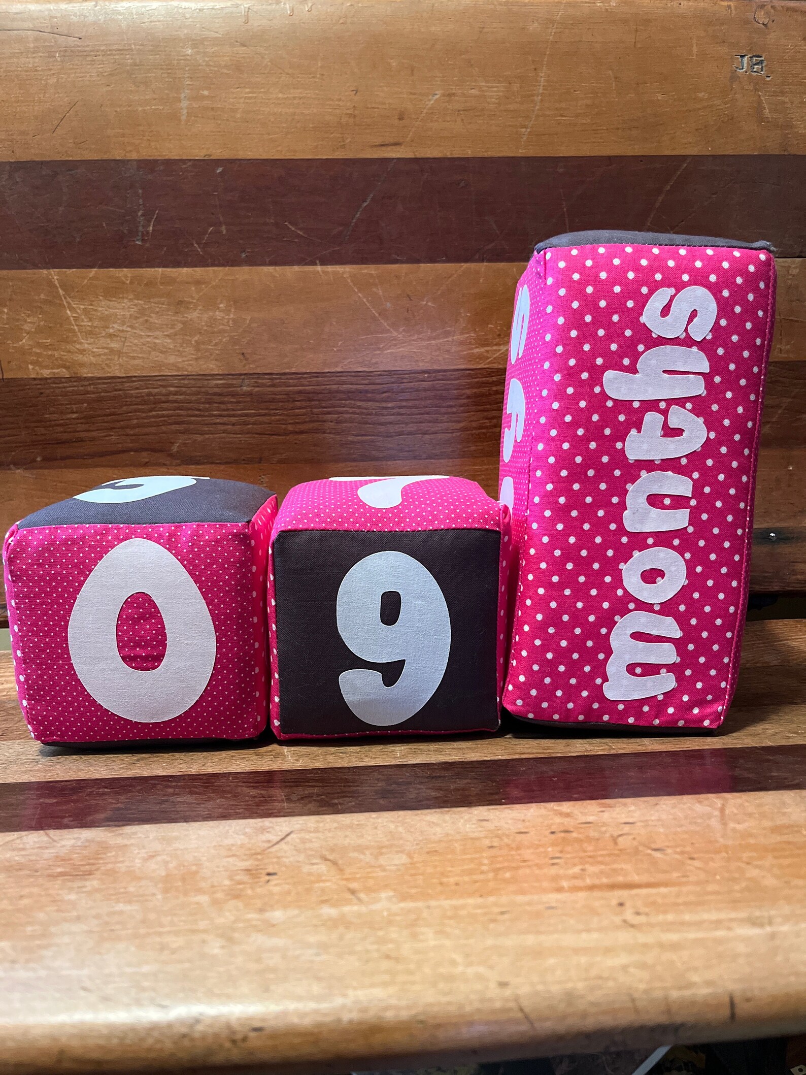 Baby Milestone Blocks Soft Fabric Blocks Baby Picture Props - Etsy