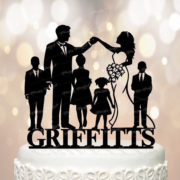 Cake Topper Family - Etsy