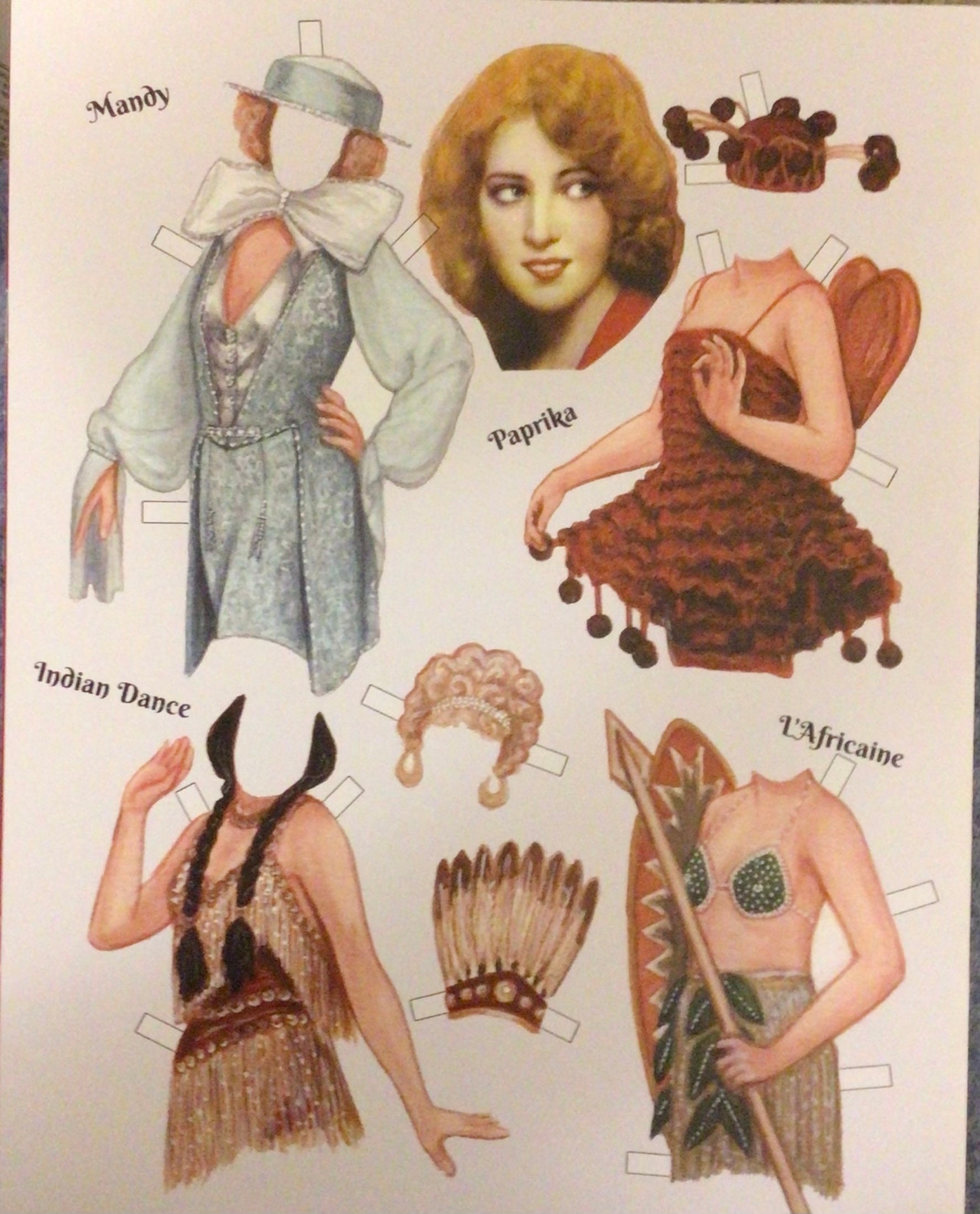 Musical Stars Paper Dolls - Etsy