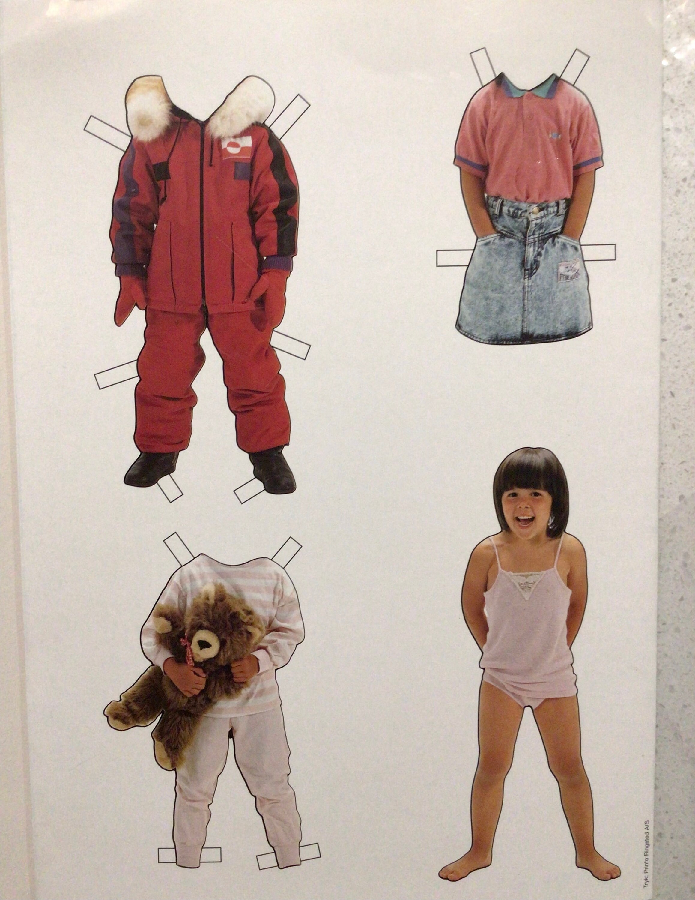Vintage Lapland/ Greenland Paper Dolls - Etsy