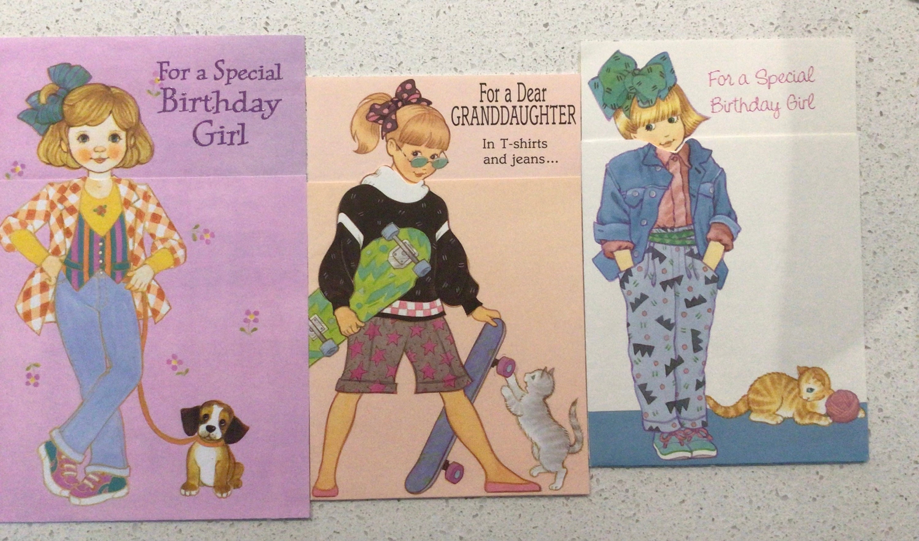Vintage Paper Doll & Toy Greeting Cards - Etsy