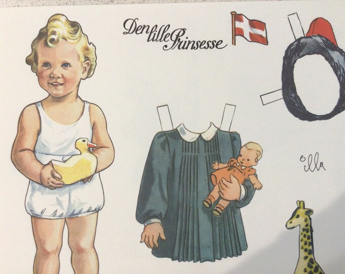Princess Magrethe 11 of Denmark Paper Dolls - Etsy