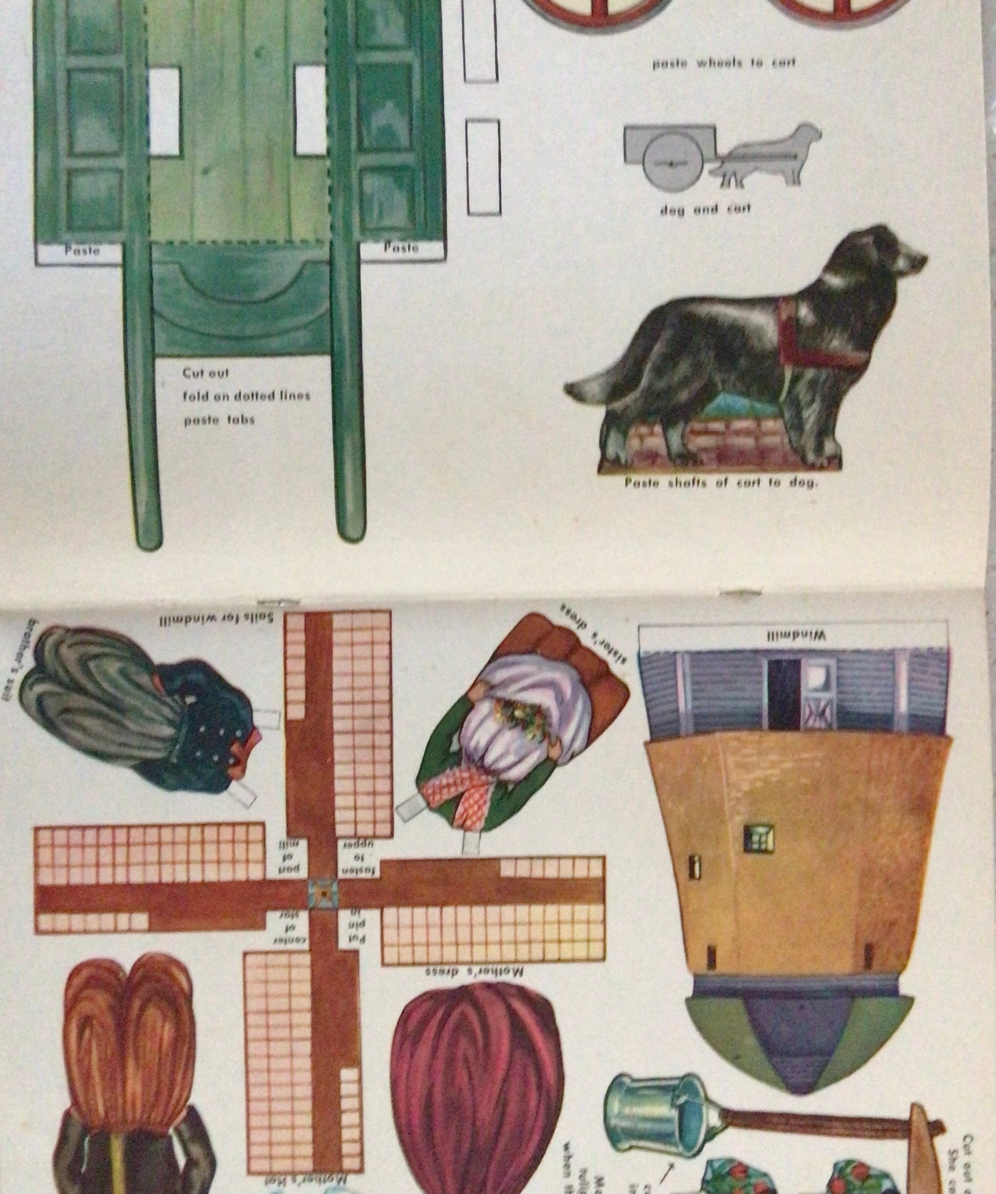 Vintage Holland Travel Paper Doll Book - Etsy