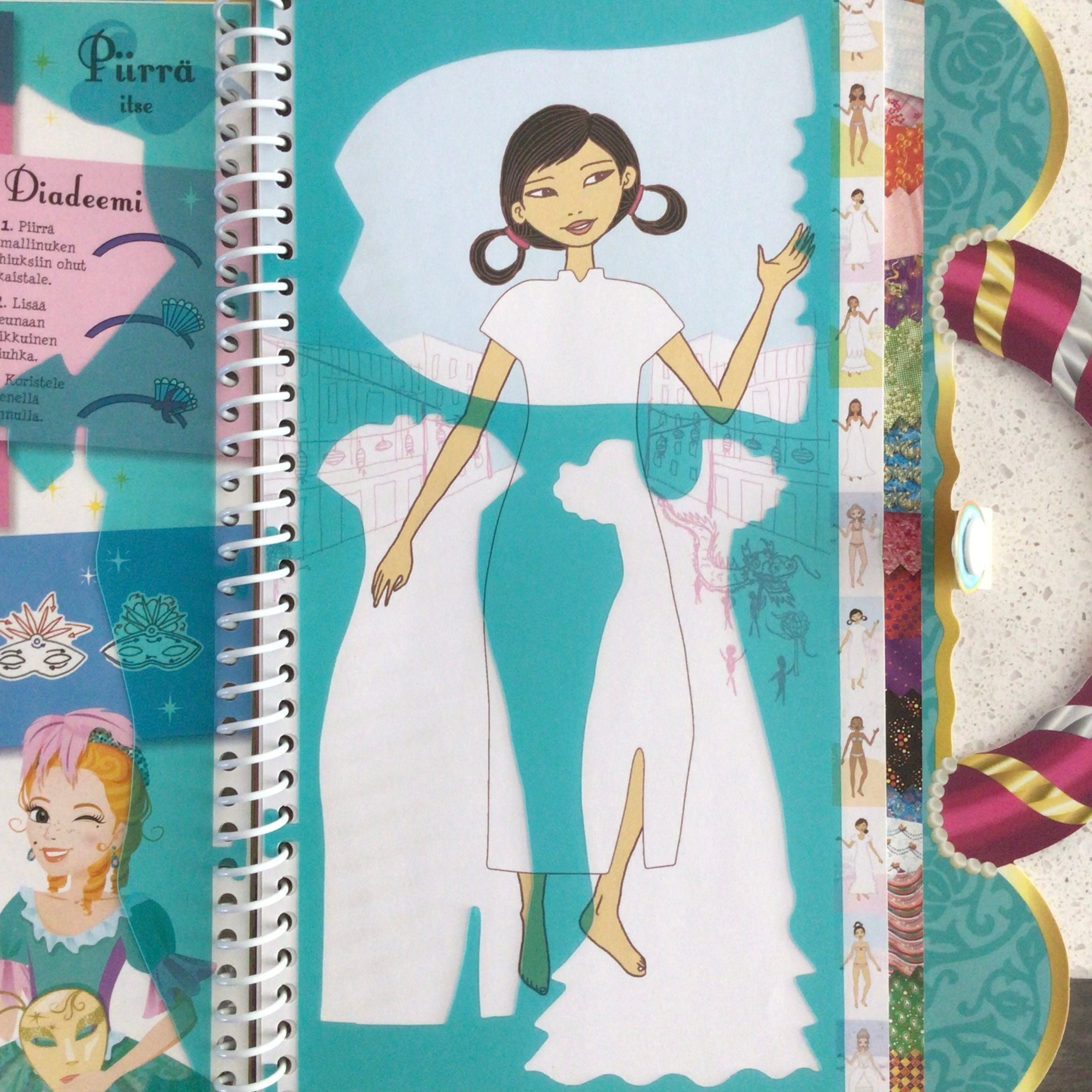 Activity Paper Doll Sticker Book - Etsy