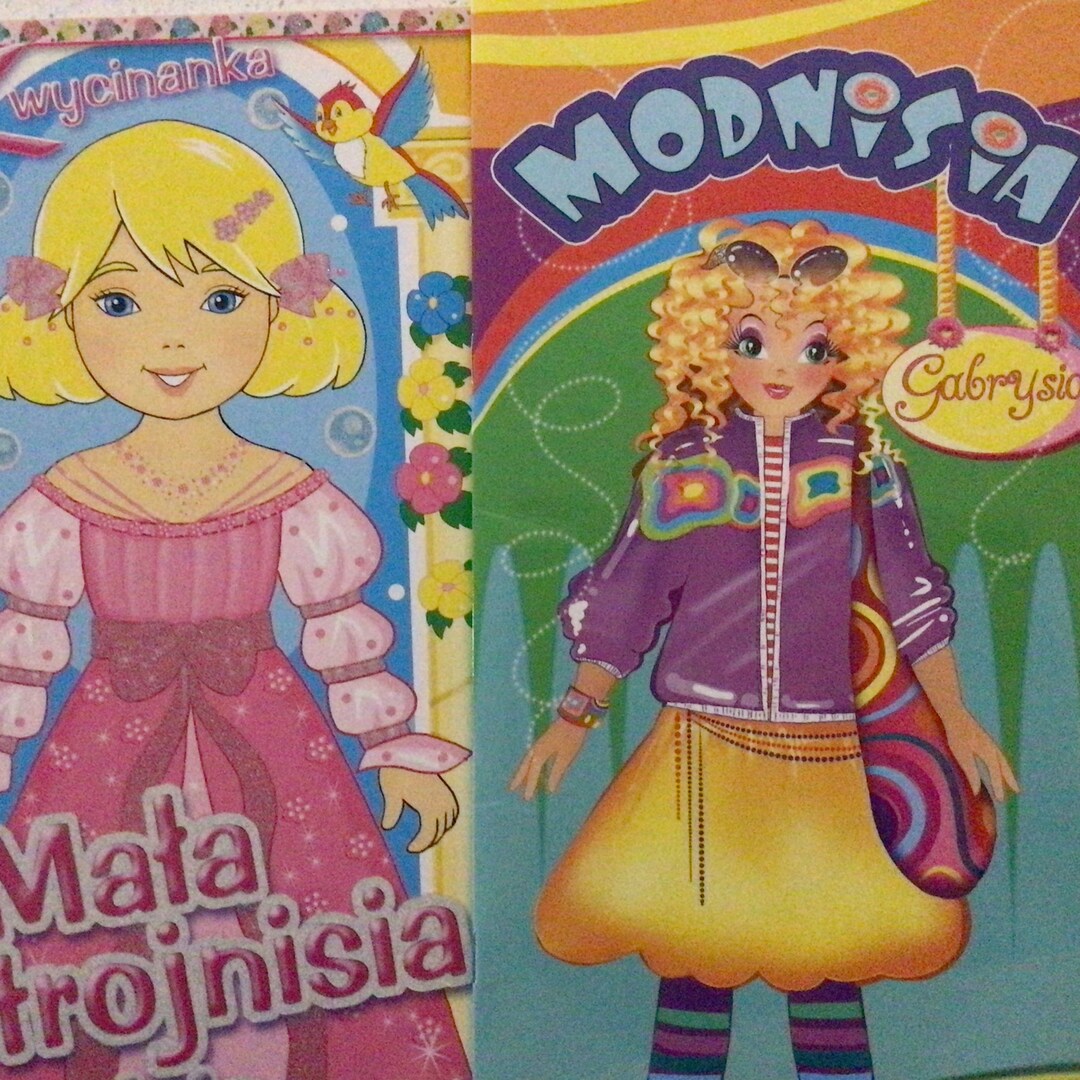 Polish Paper Doll Books - Etsy