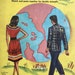 Vintage Around the World Paper Doll Book - Etsy