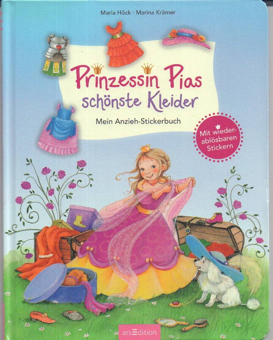 German Sticker Paper Doll Book - Etsy