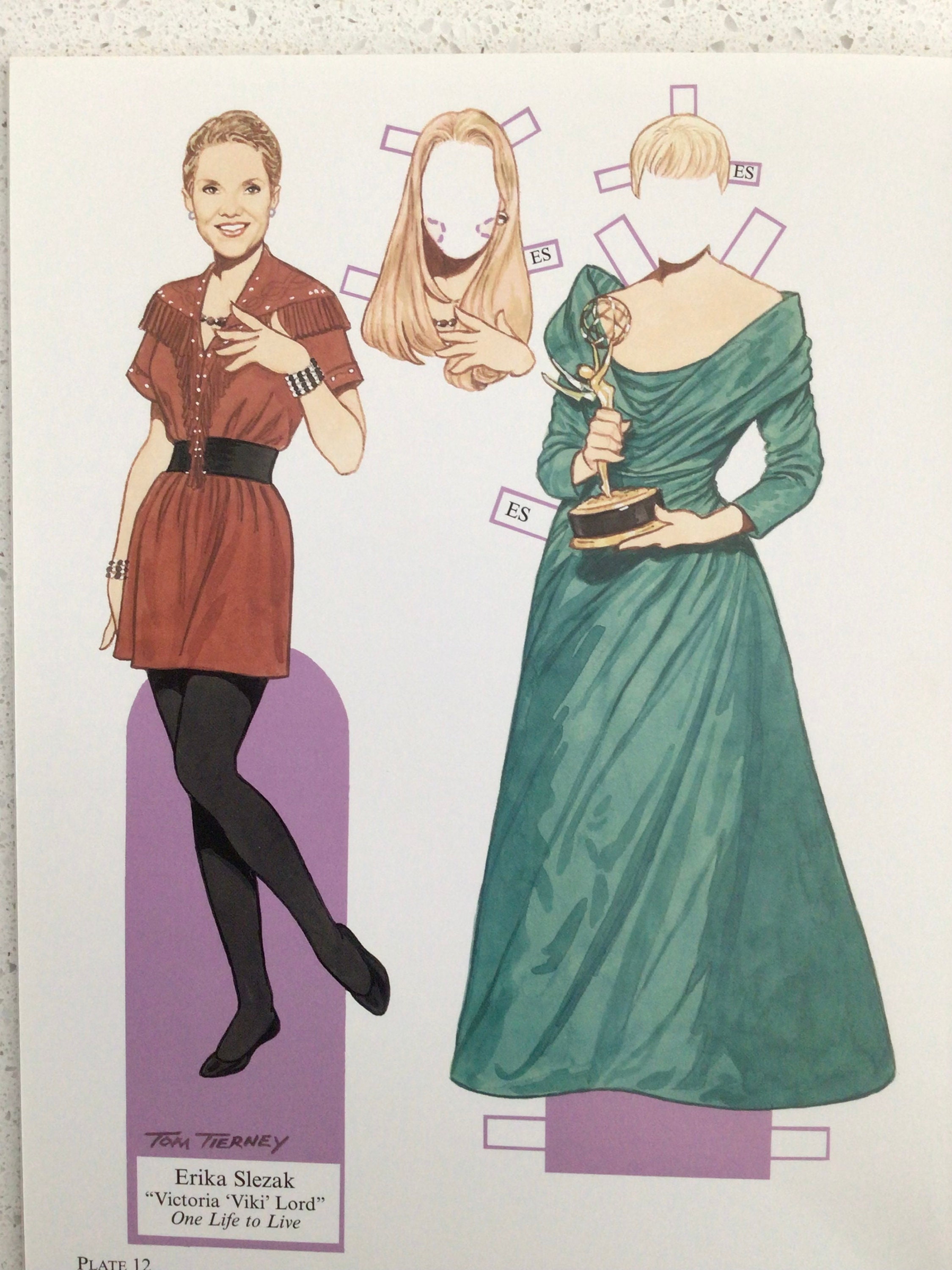 Soap Opera Diva Paper Dolls - Etsy