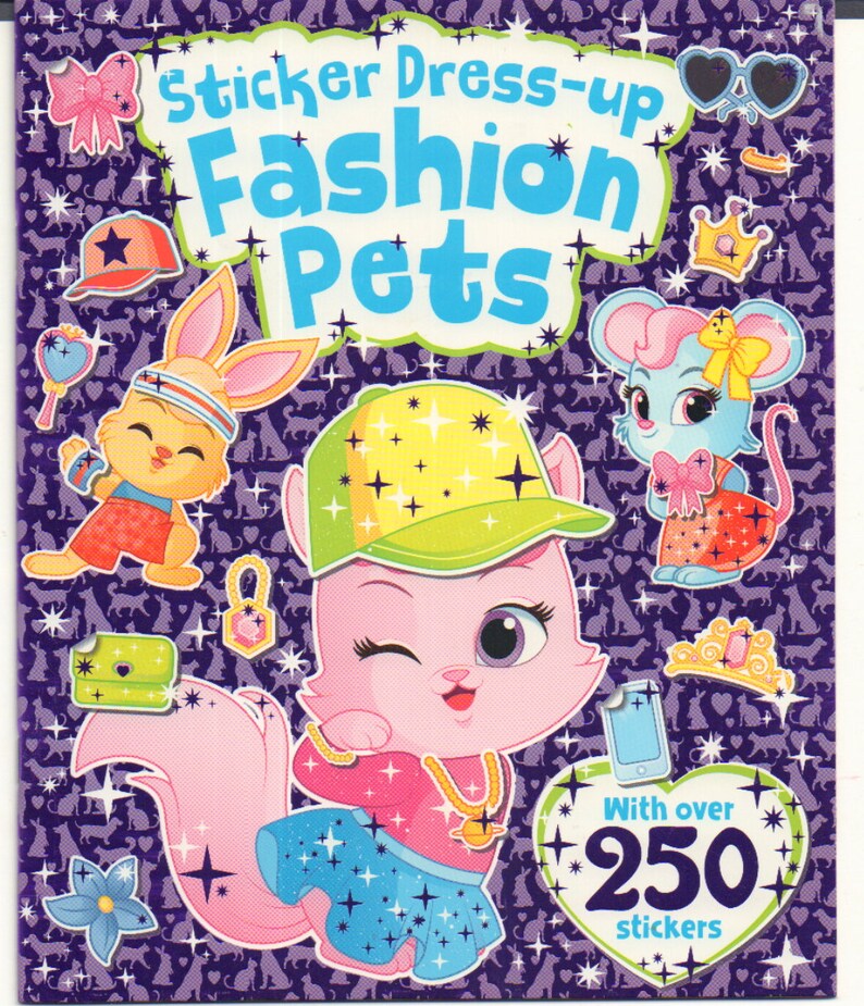 Sticker Dress-up Paper Dolls - Etsy