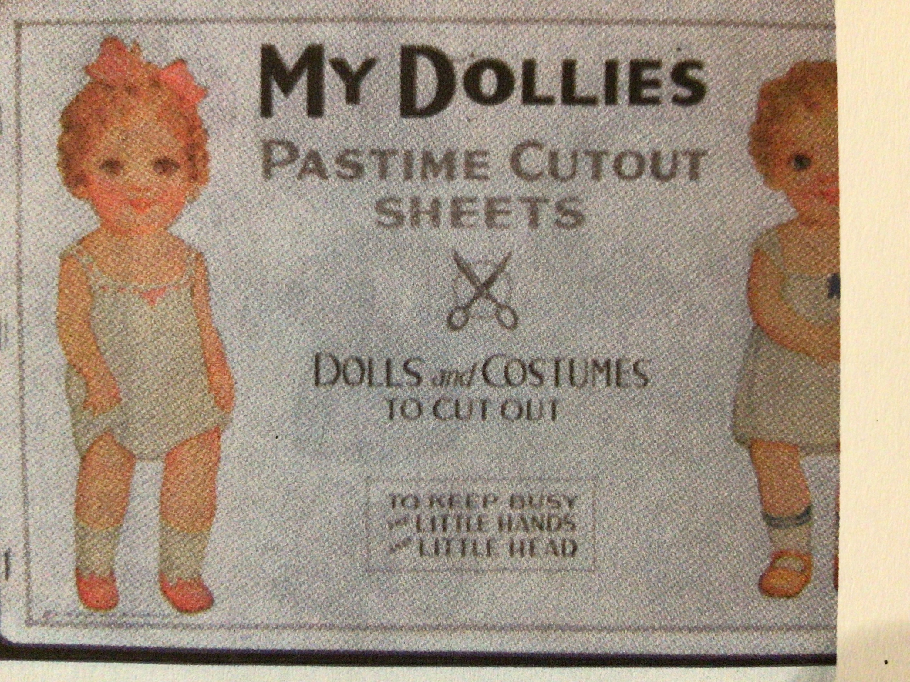 Antique Samuel Gabriel Paper Doll - Etsy