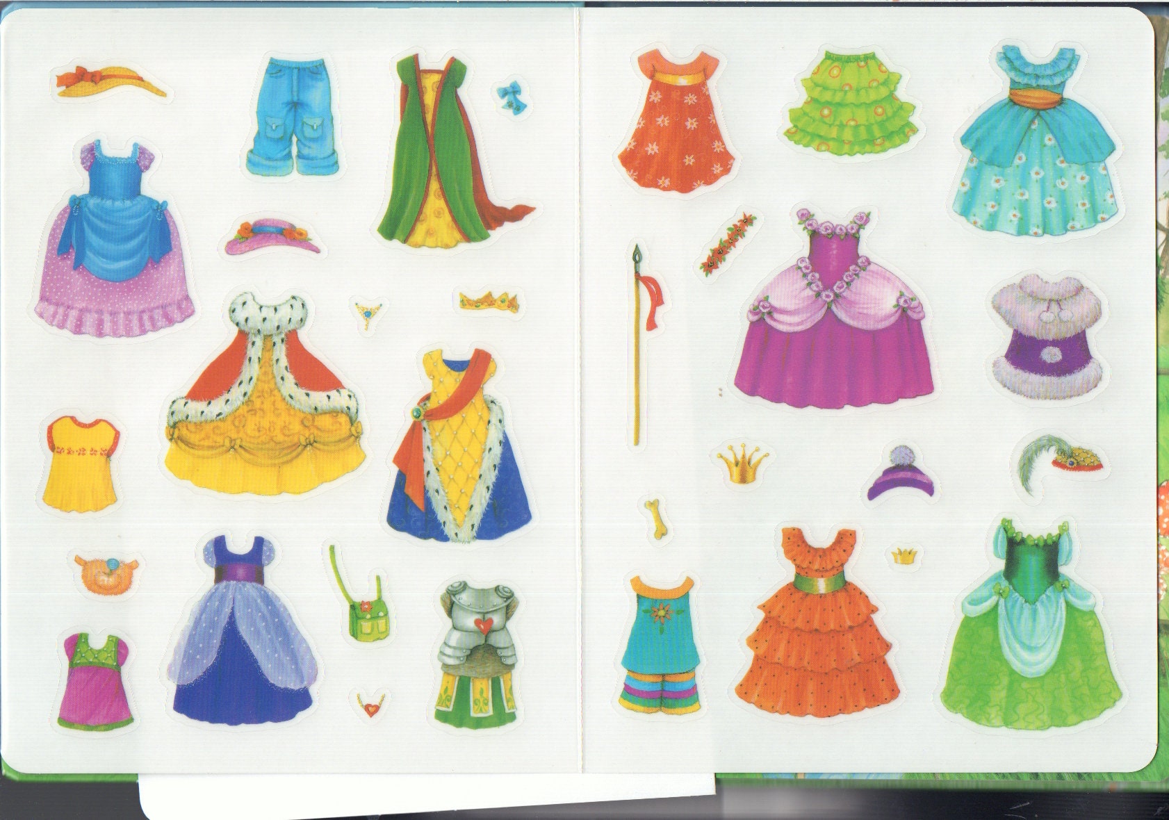 German Sticker Paper Doll Book - Etsy