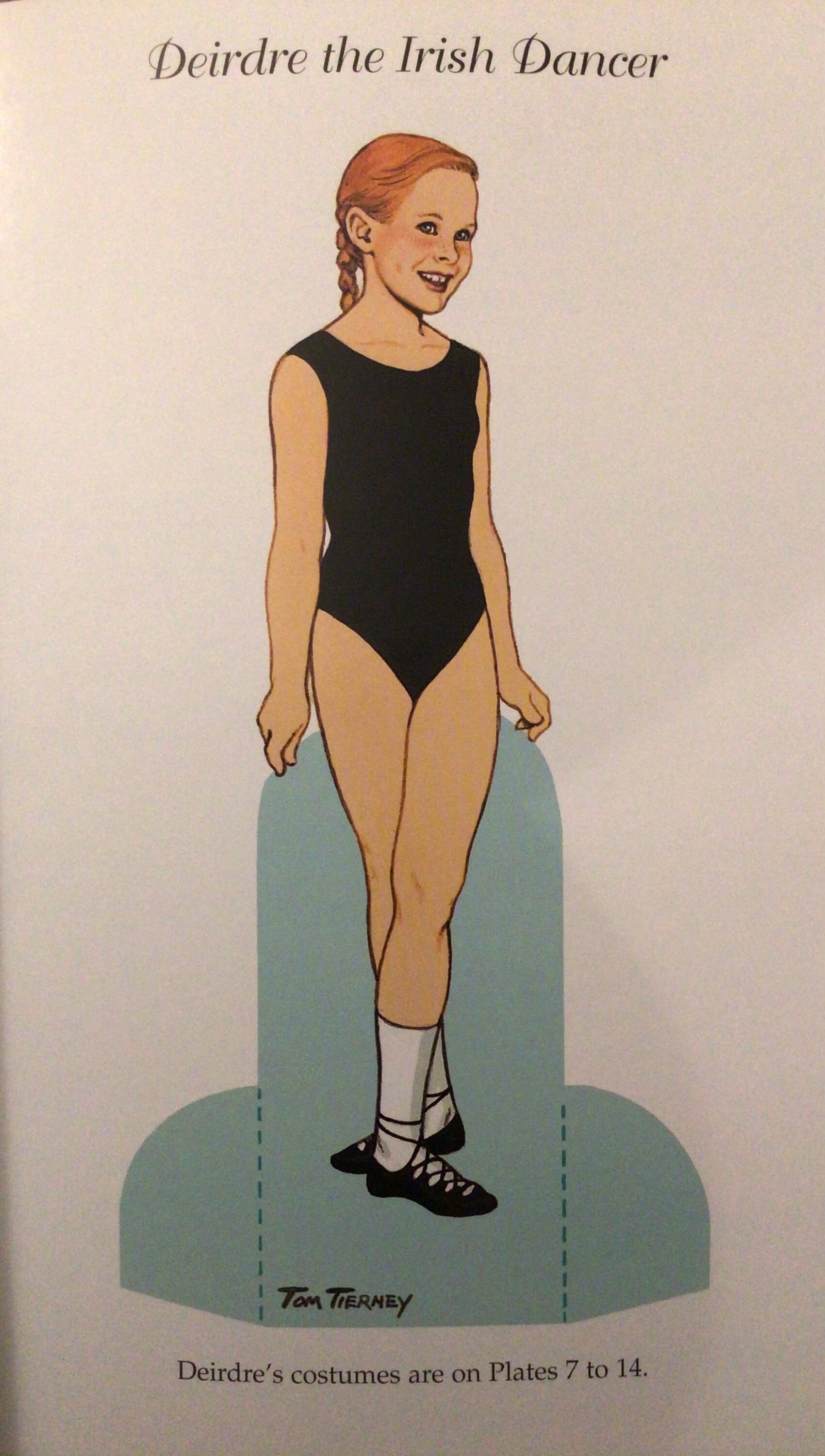 Little Dancers Paper Dolls Tom Tierney - Etsy