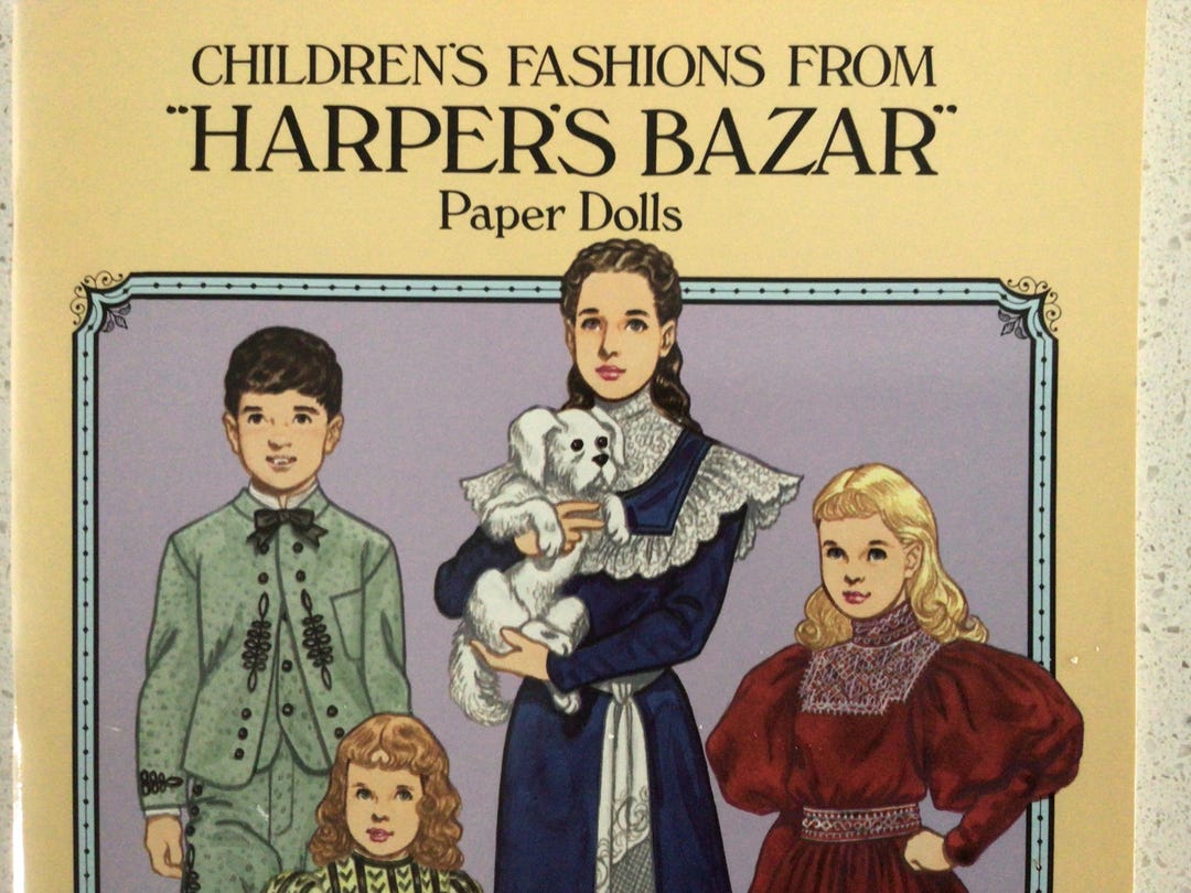Vintage Harpers Bazaar Paper Dolls - Etsy