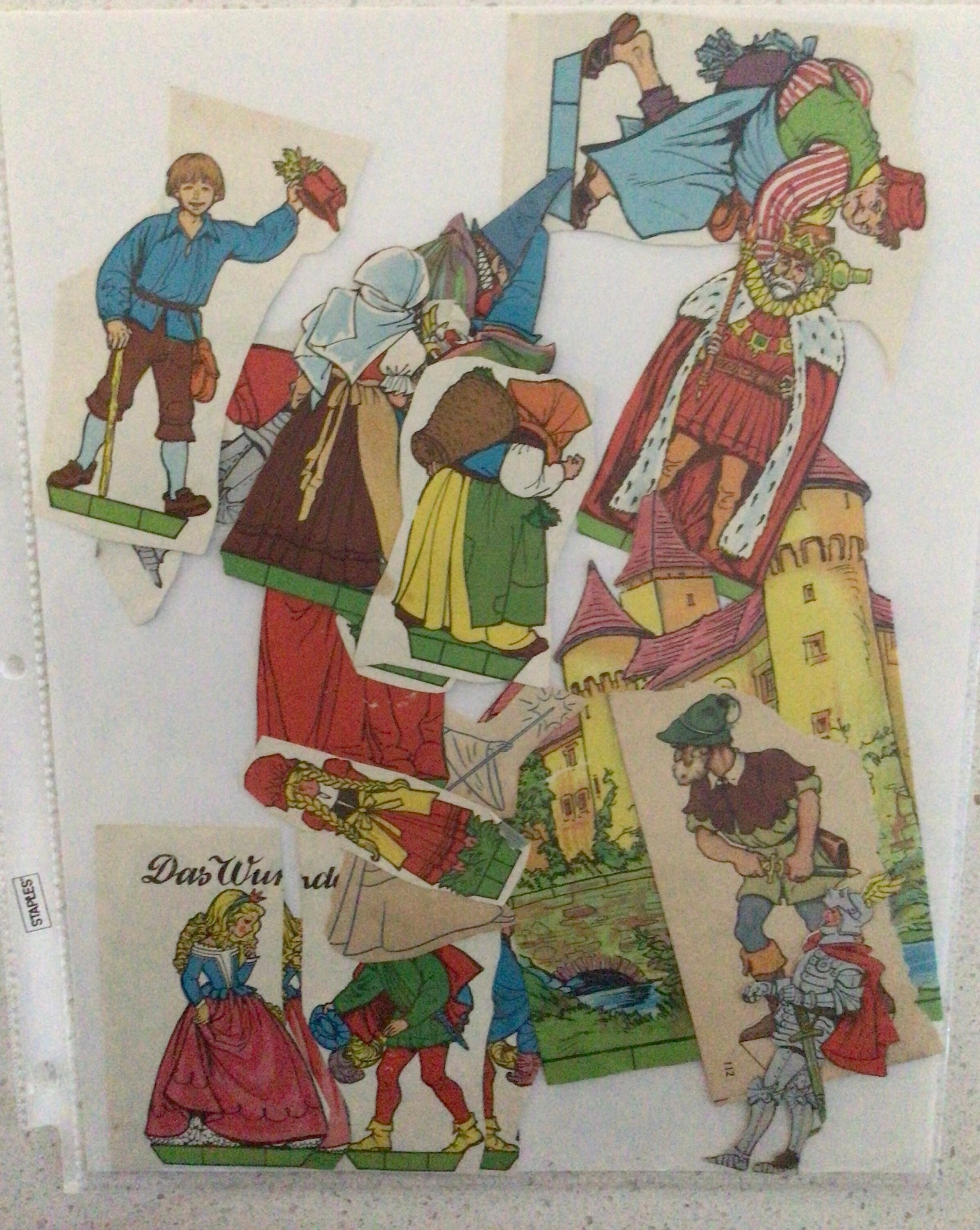 Vintage German Paper Dolls & Cut Outs - Etsy