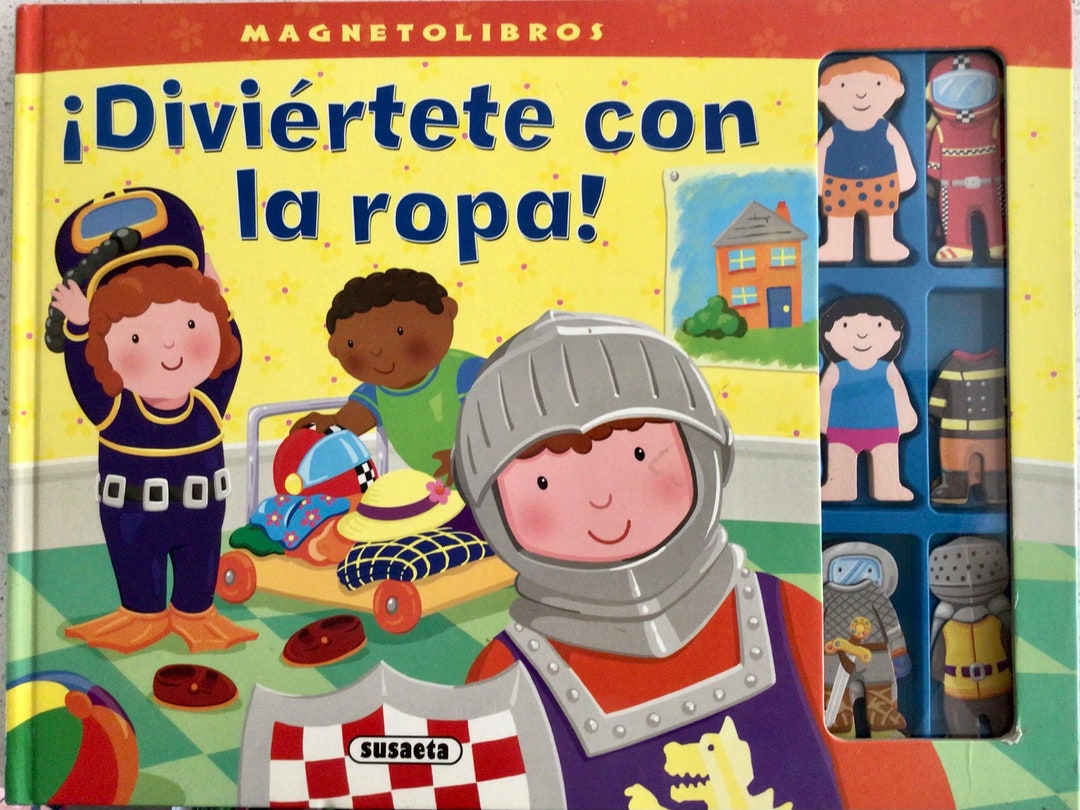 Spanish Magnetic Paper Doll Book - Etsy