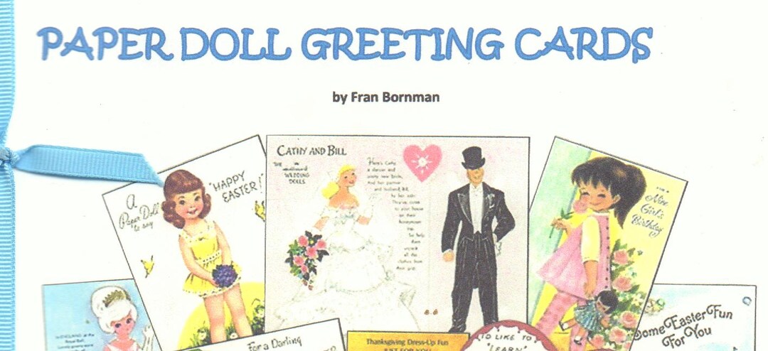 Paper Doll Greeting Cards Reference Book - Etsy