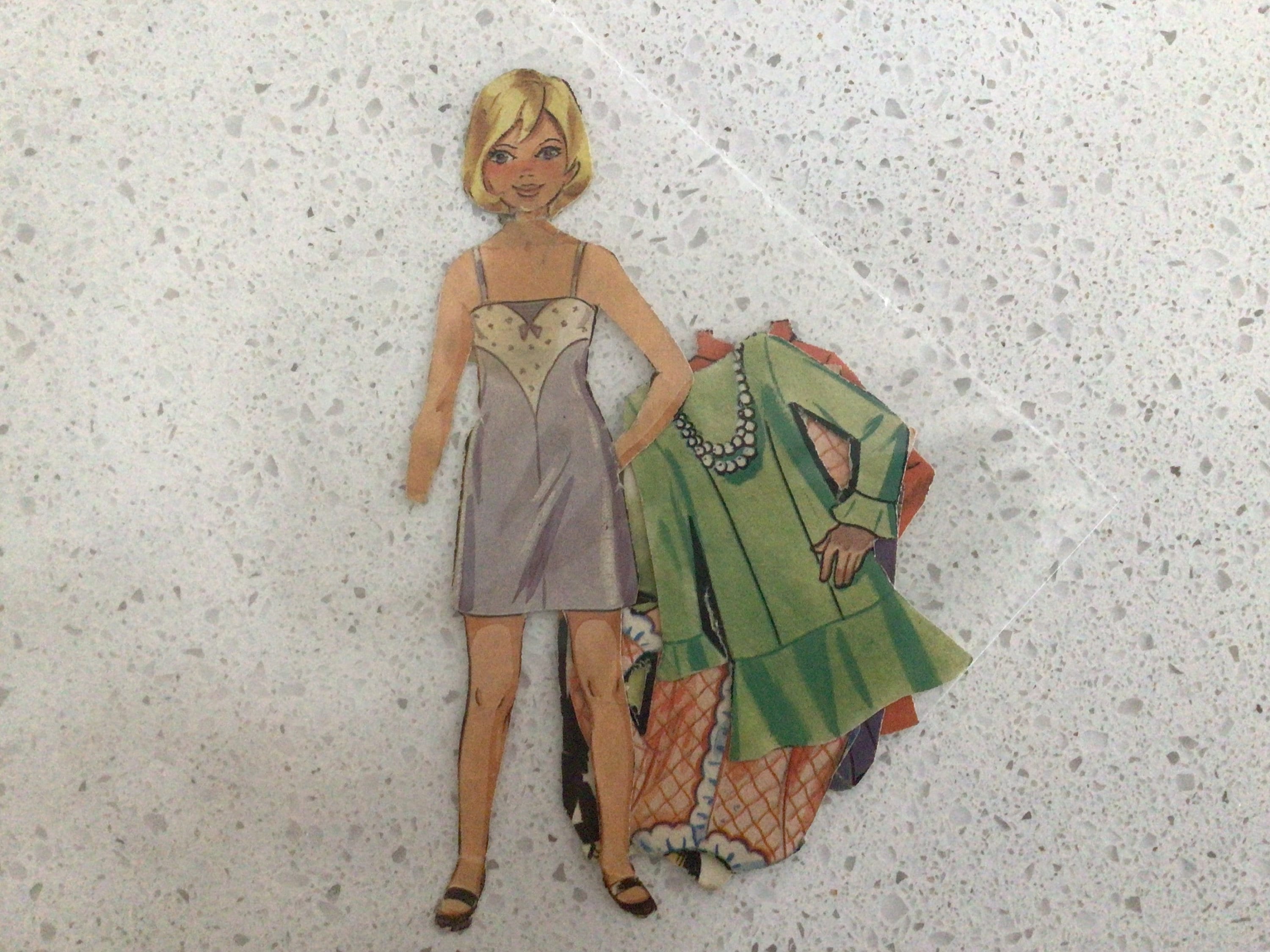Vintage English Comic Paper Dolls - Etsy