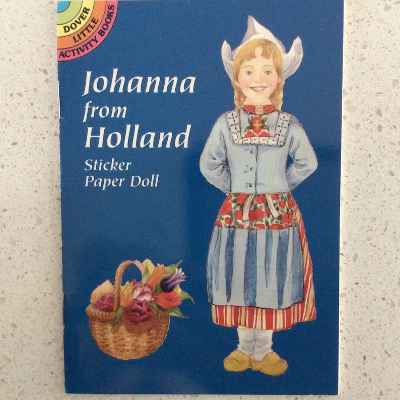 Vintage Dutch Paper Dolls - Etsy