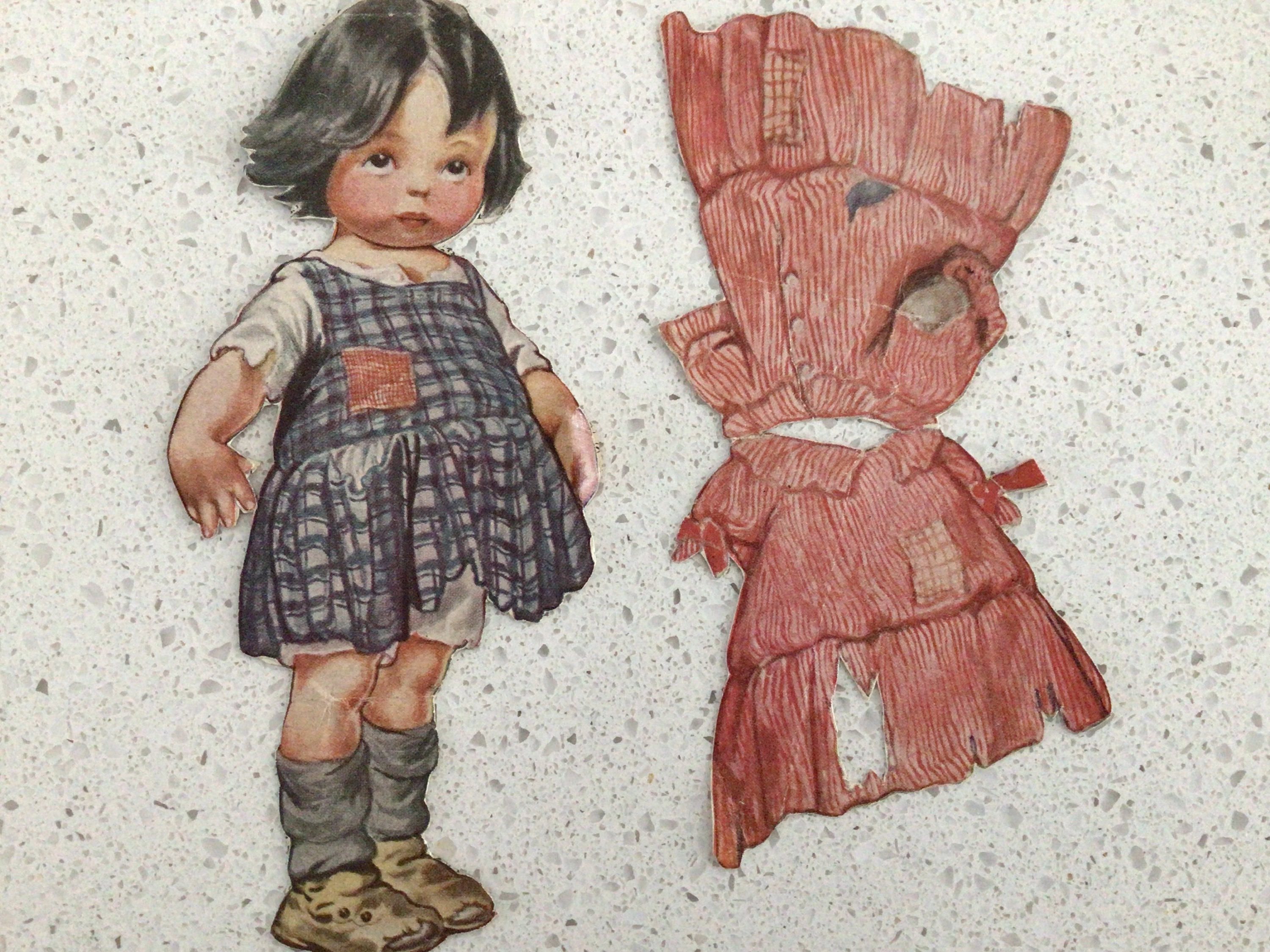 Vintage Dutch Paper Dolls - Etsy