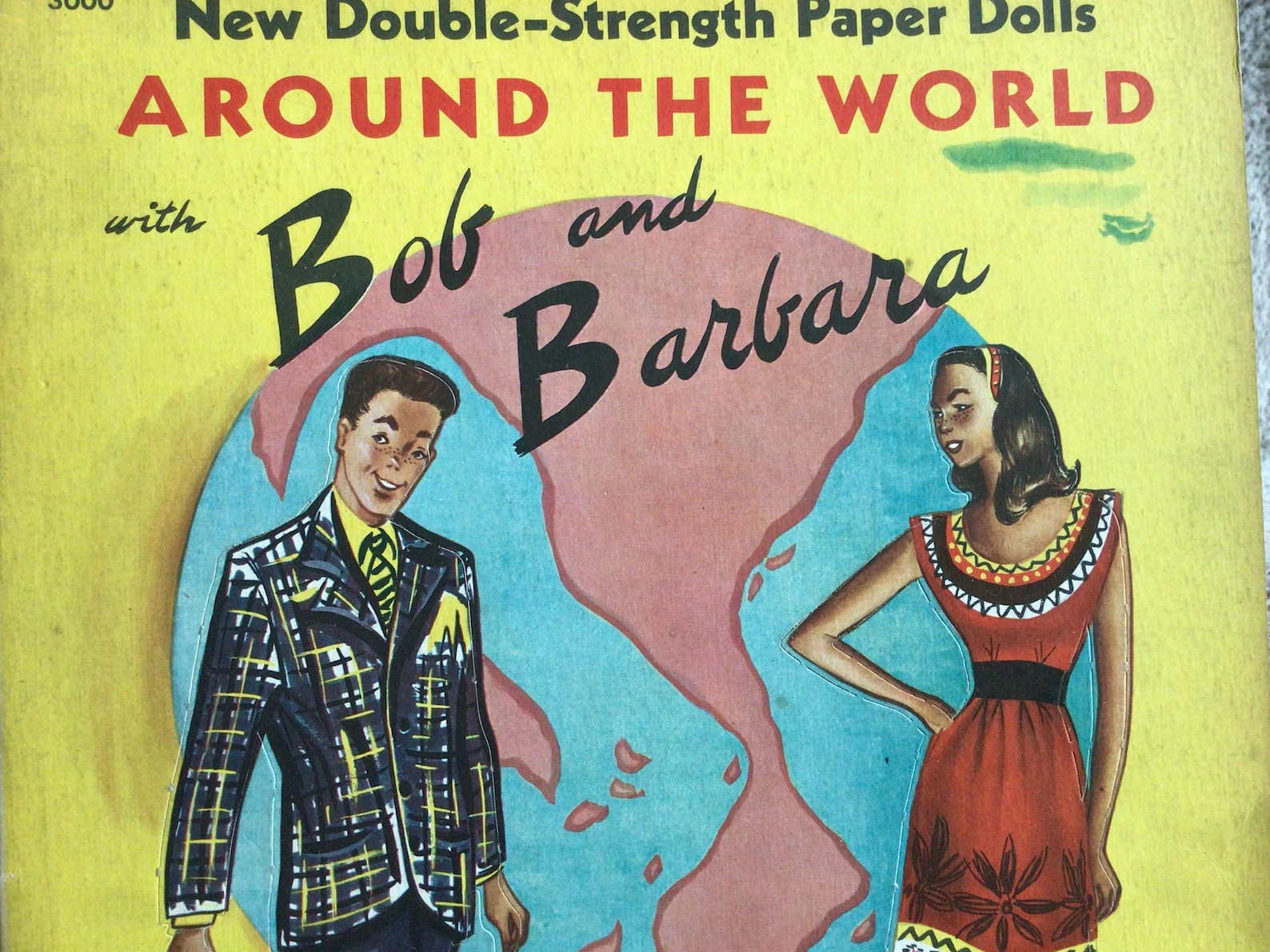 Vintage Around the World Paper Doll Book - Etsy
