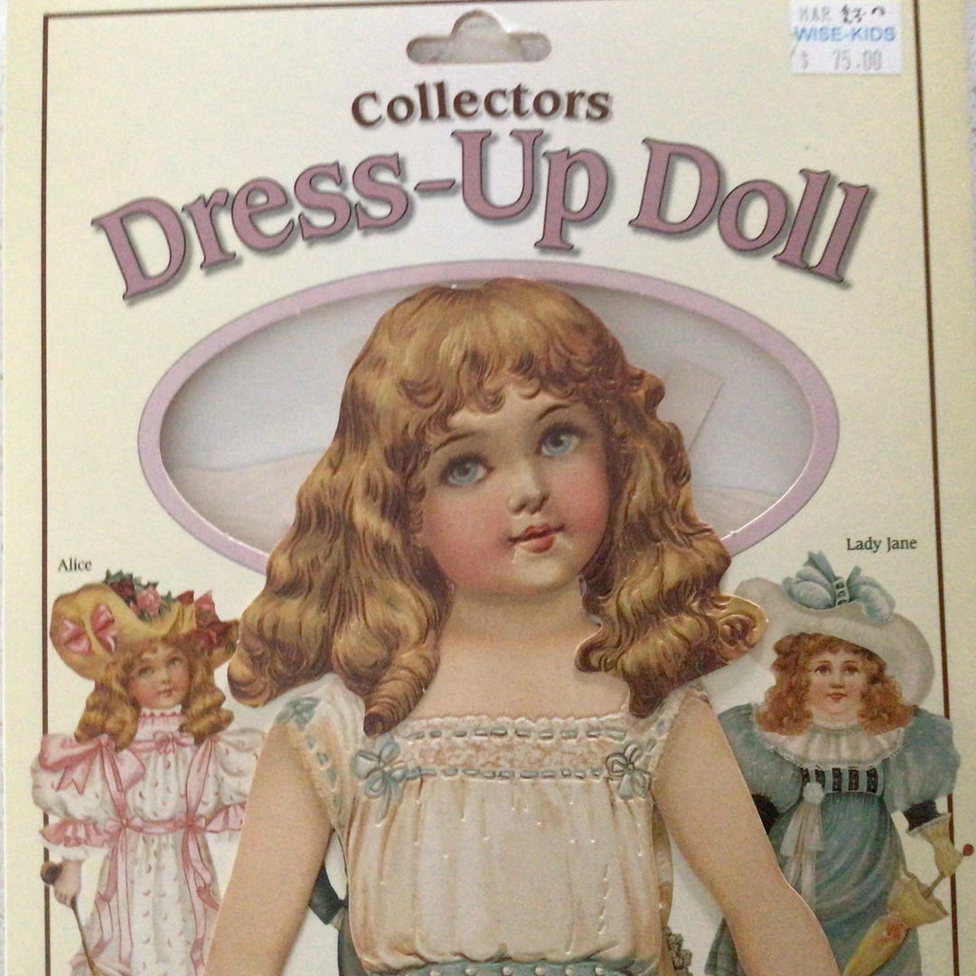 Vintage Alice Tuck Die Cut Paper Doll - Etsy