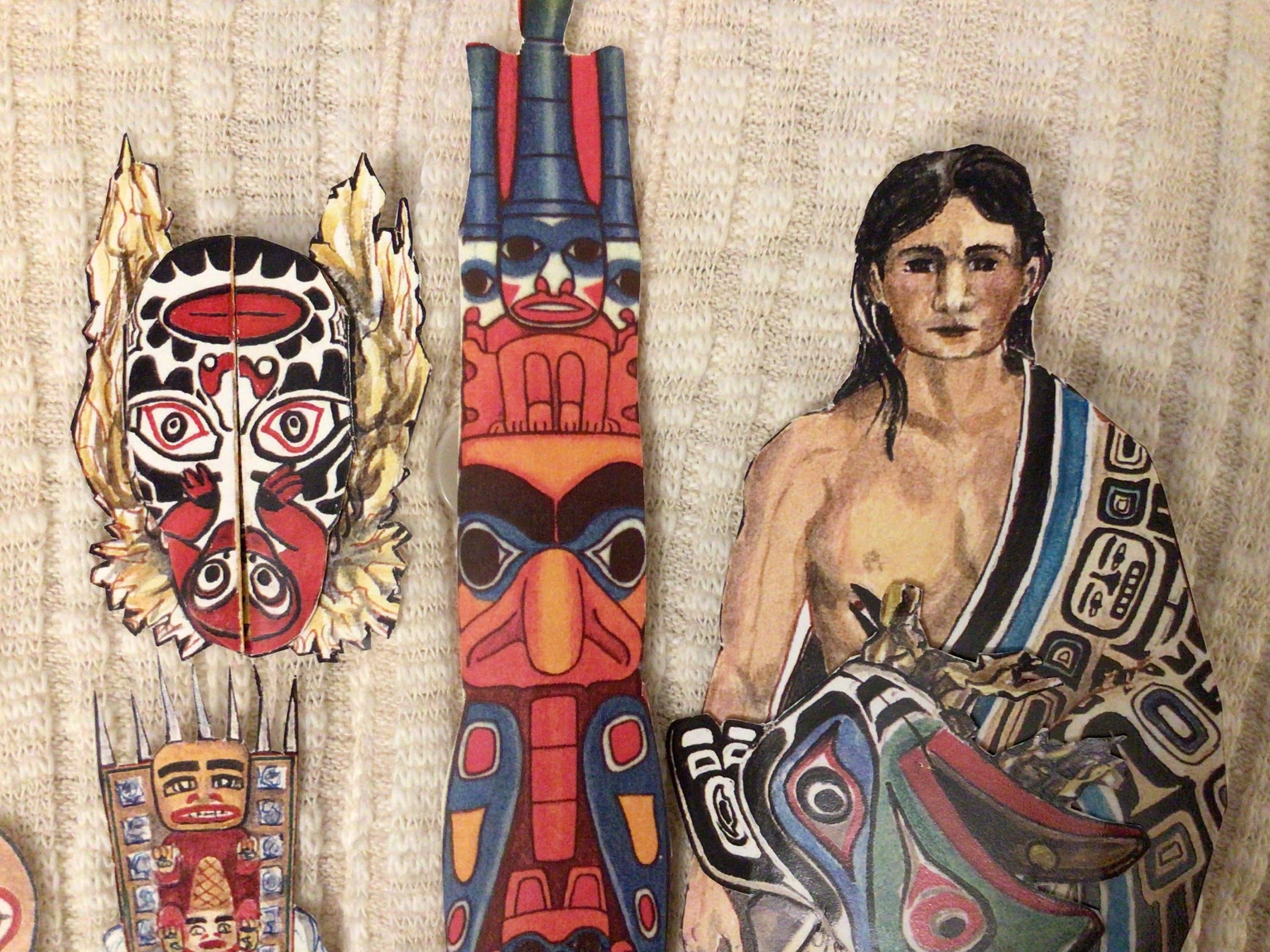 Native American Paper Doll - Etsy