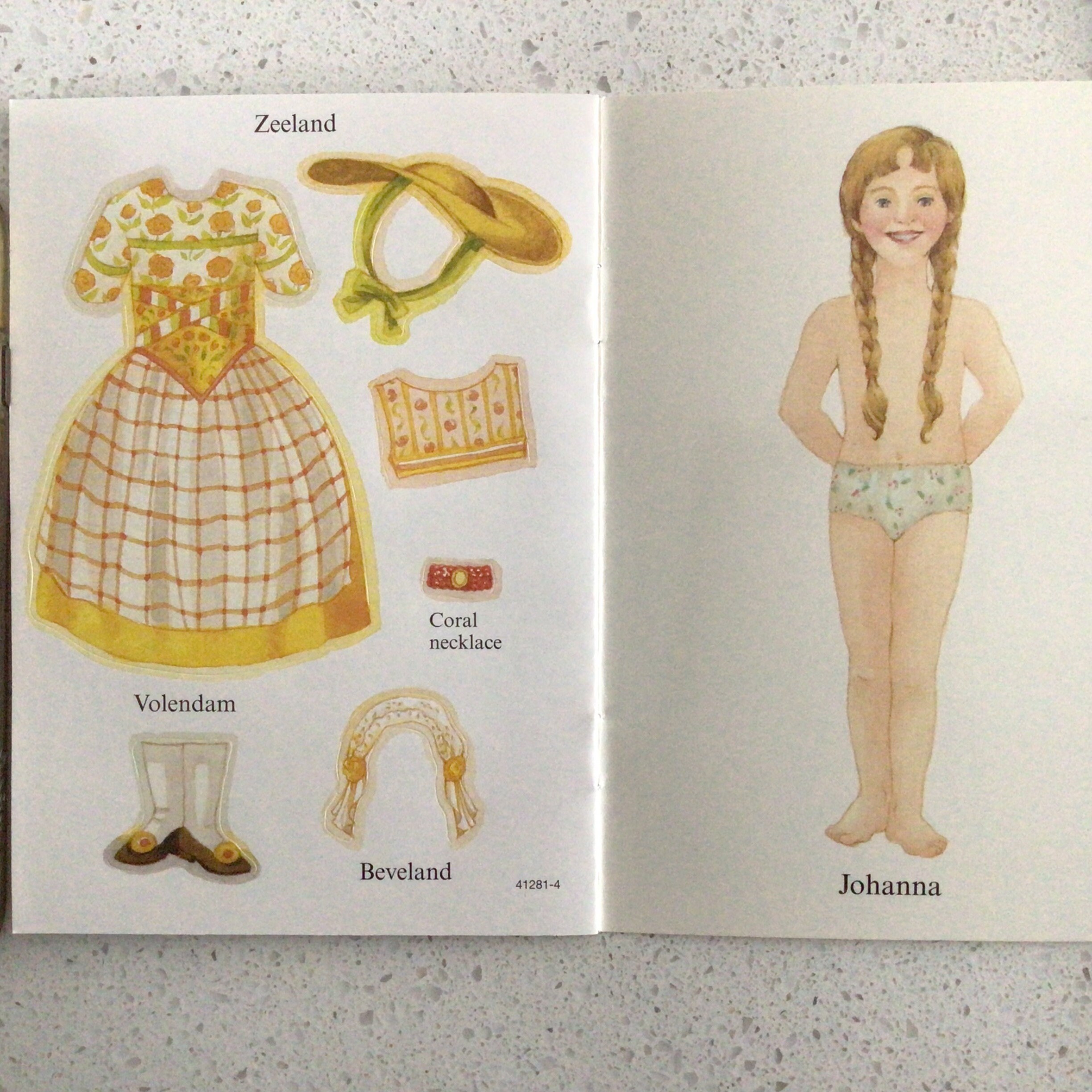 Vintage Dutch Paper Dolls - Etsy