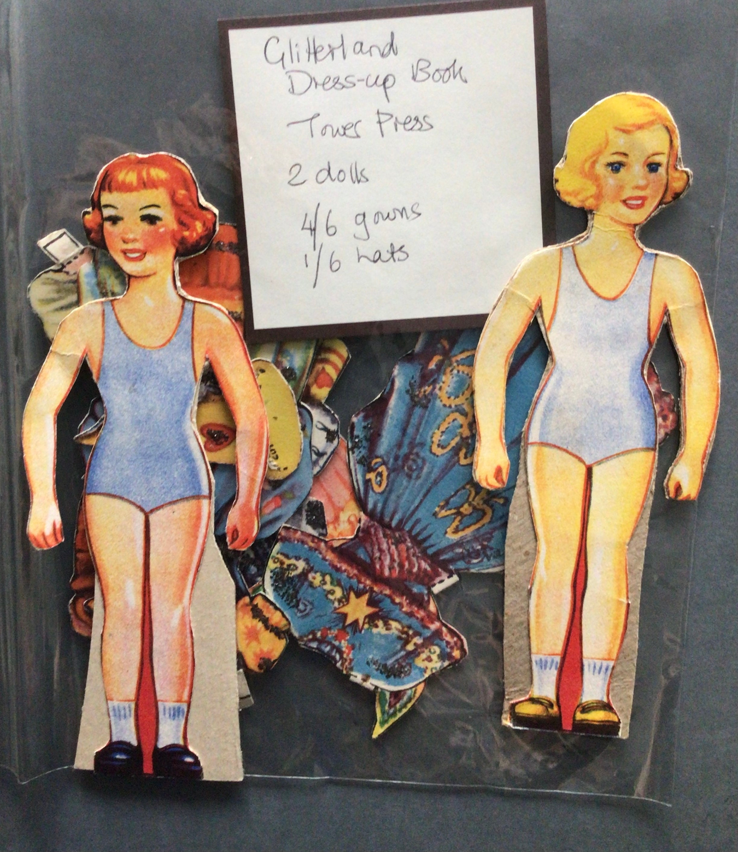 Vintage English Cut Paper Dolls - Etsy