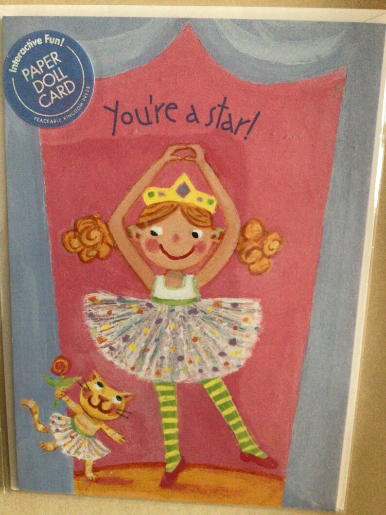 Vintage Assortment Paper Doll Cards - Etsy