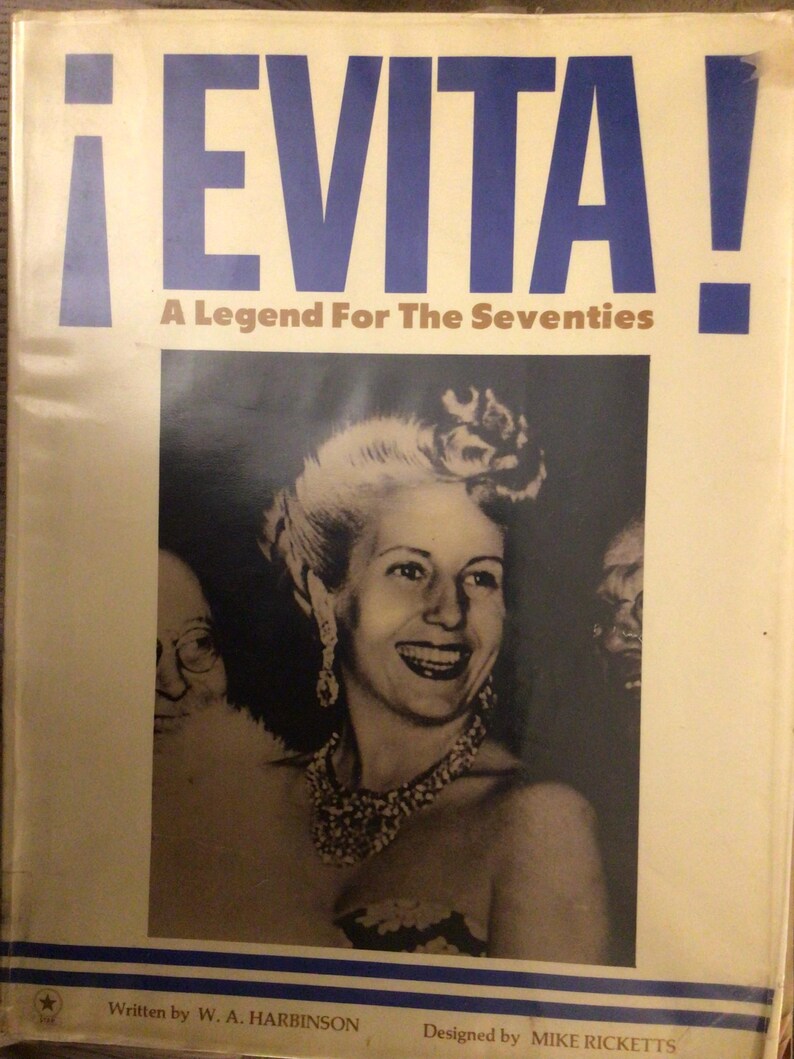 Vintage Evita Legend of the 70’s Book - Etsy