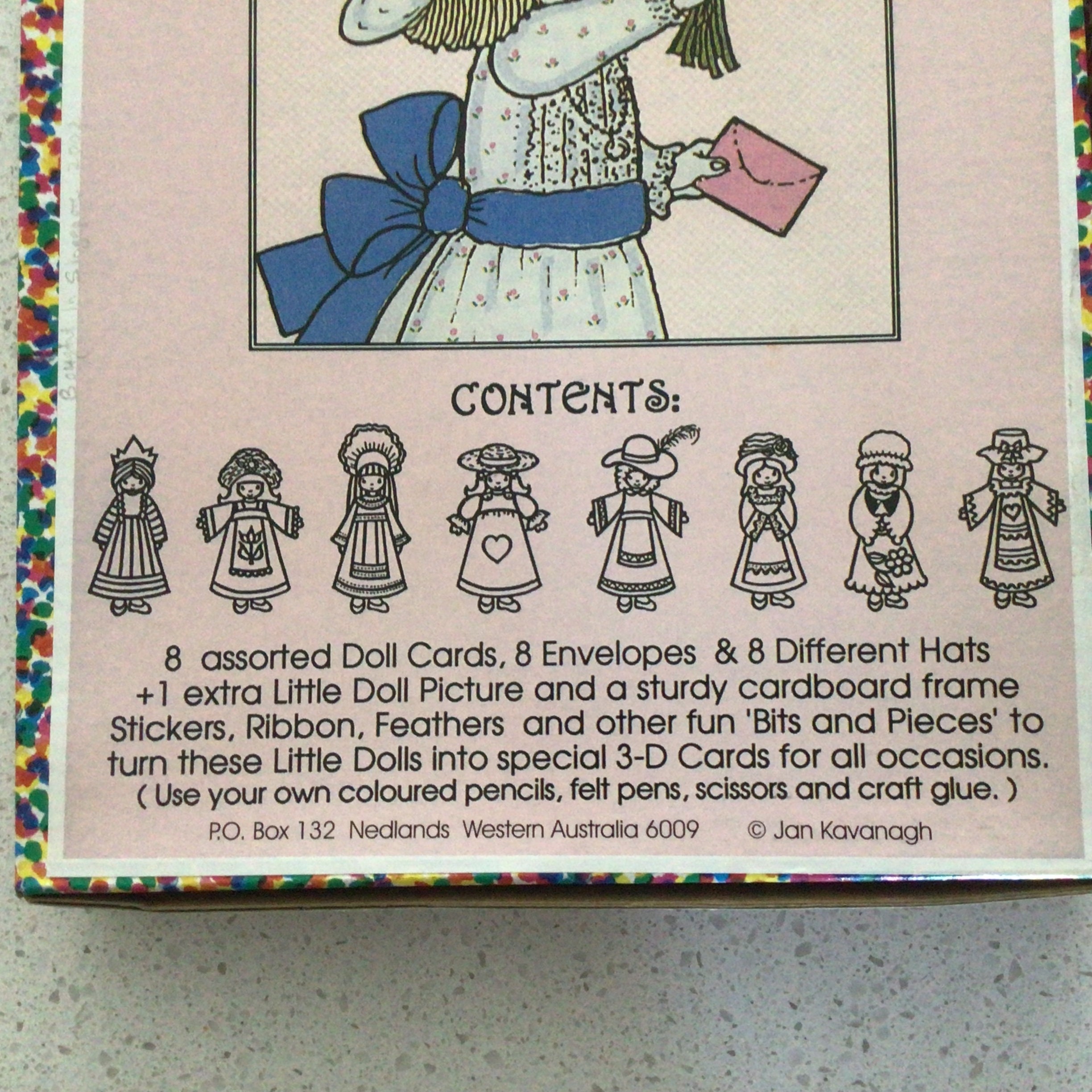 Dolls Card and Picture Making Kit - Etsy