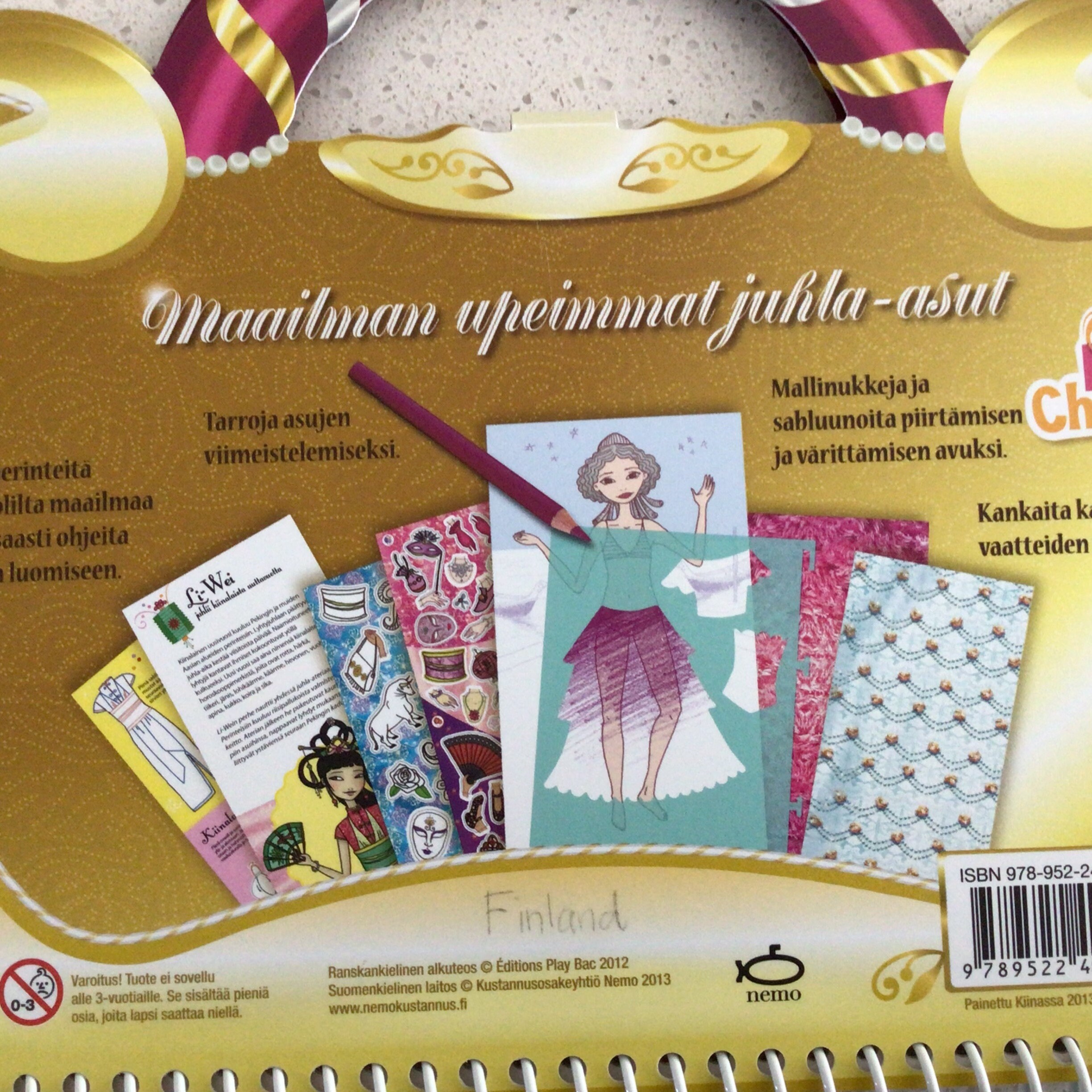 Activity Paper Doll Sticker Book - Etsy