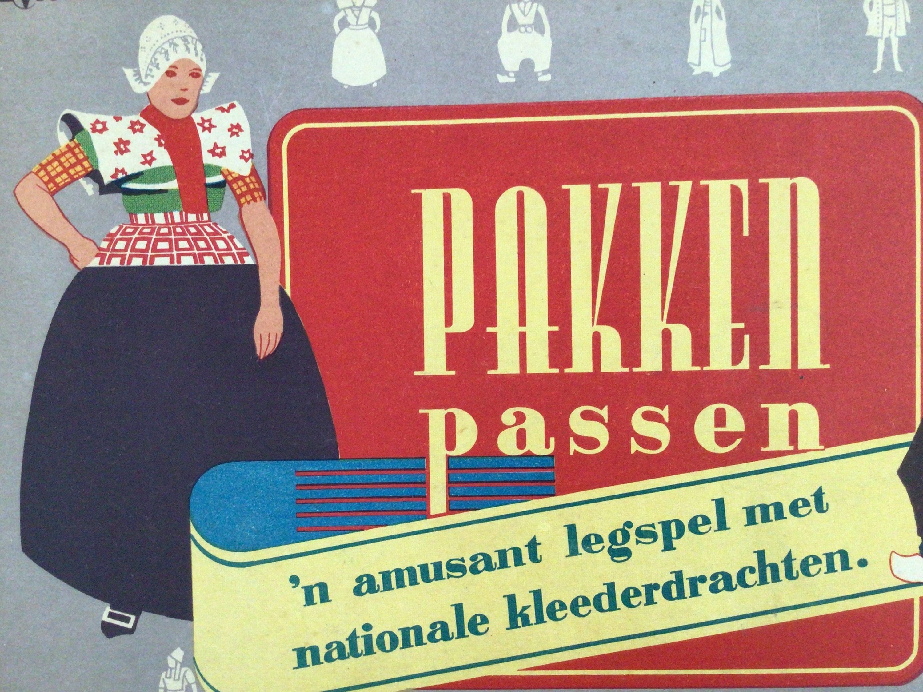 Vintage Holland Folk Costume Paper Dolls. - Etsy