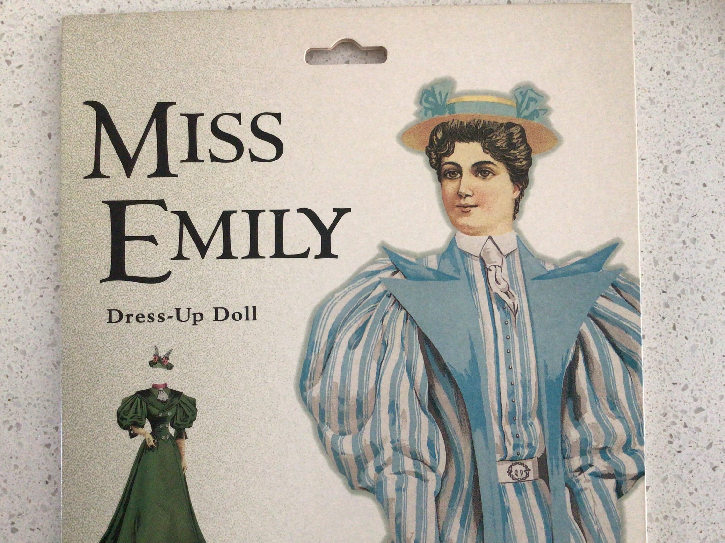 Vintage Miss Emily Boston Herald Paper Doll - Etsy