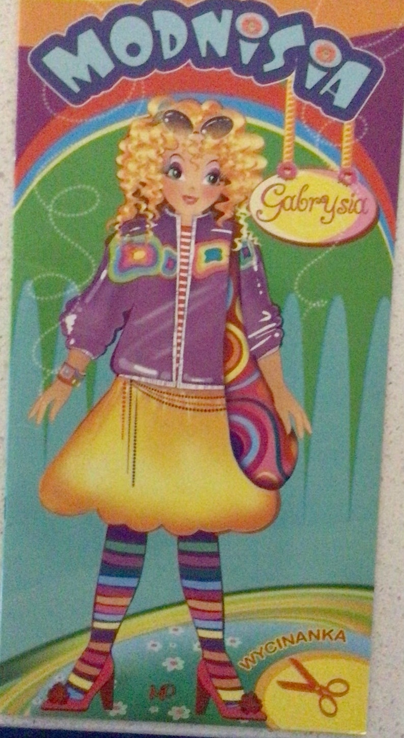 Polish Paper Doll Books - Etsy