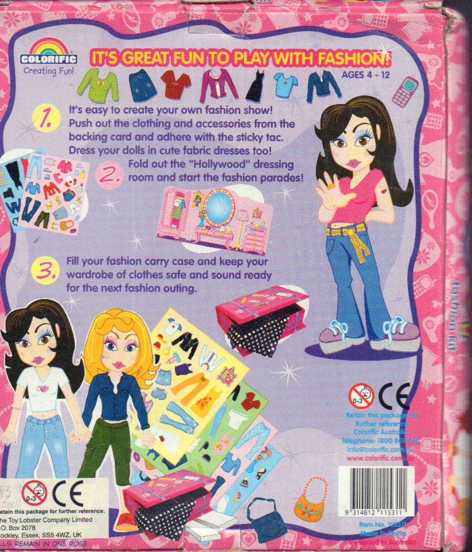 Dress up Fashion Kit - Etsy