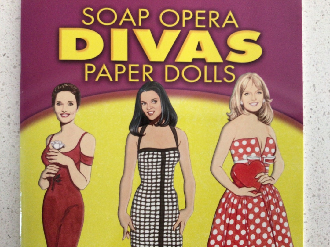 Soap Opera Diva Paper Dolls - Etsy