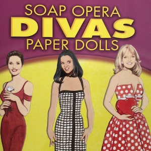 Soap Opera Diva Paper Dolls - Etsy