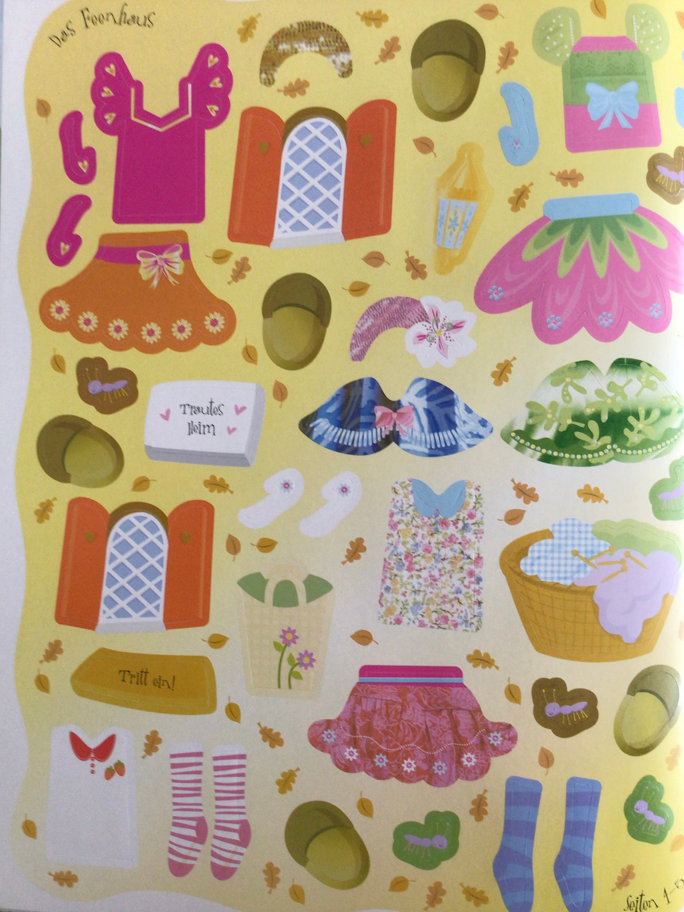 Sticker Fairies Paper Doll Book - Etsy