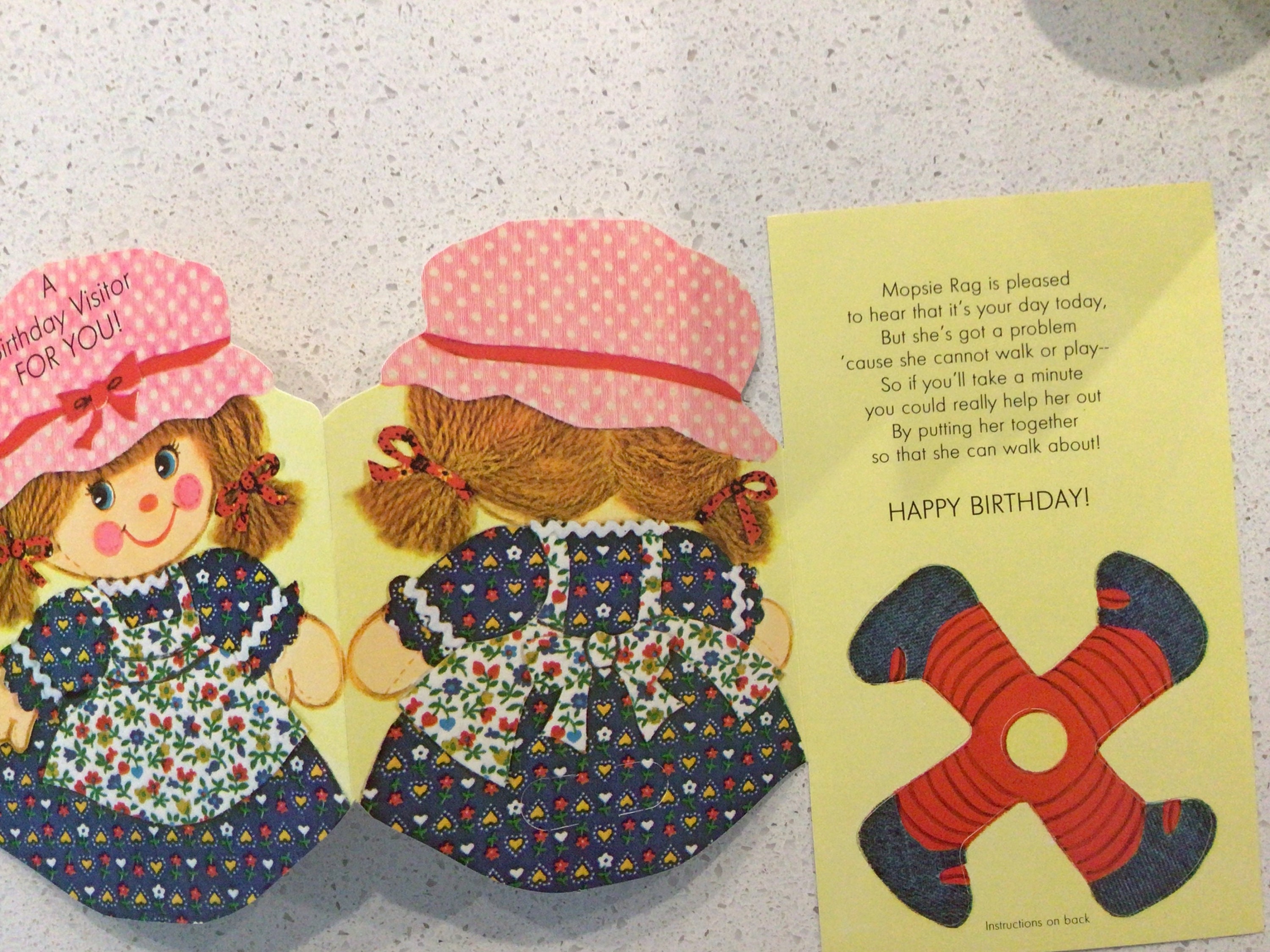 Vintage Paper Doll & Toy Greeting Cards - Etsy