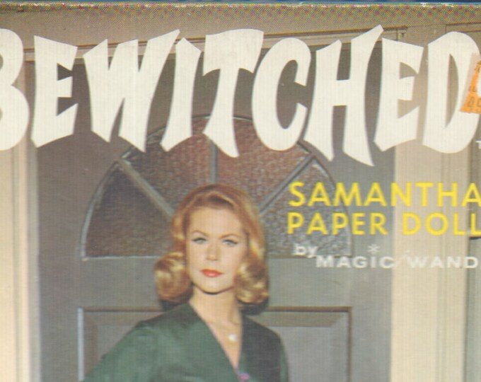 Vintage Bewitched Samantha Paper Doll - Etsy