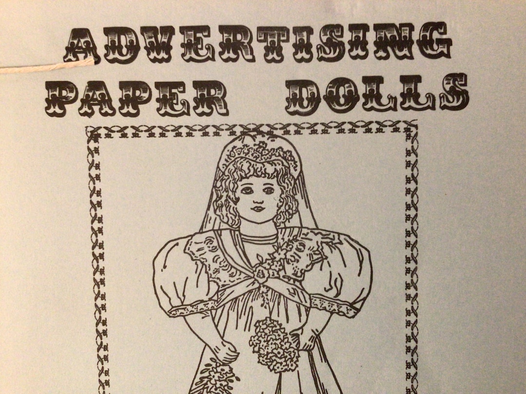 Advertising Paper Dolls Guide for Collectors - Etsy