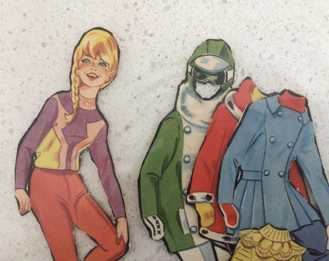 Vintage English Comic Paper Dolls - Etsy