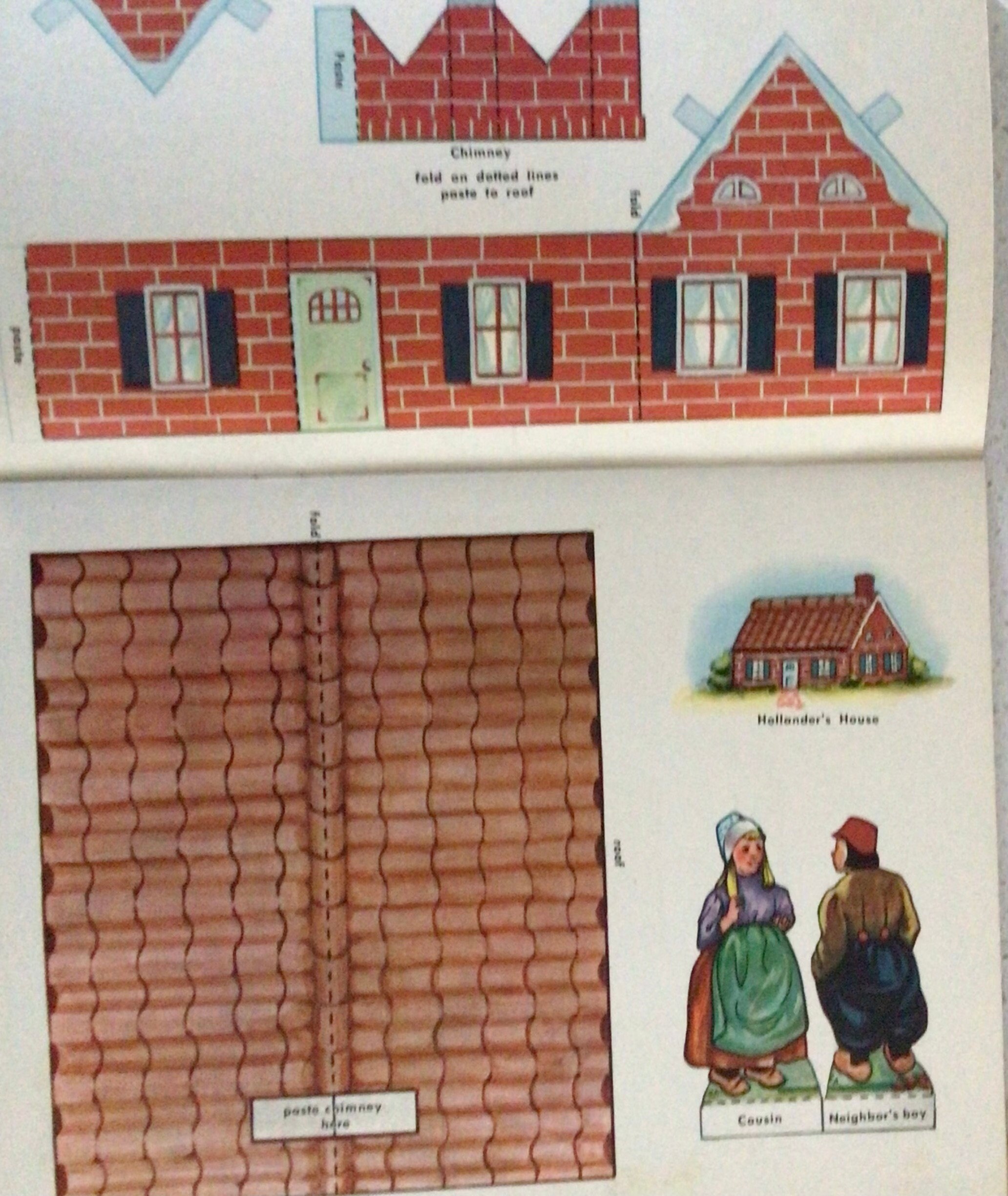 Vintage Holland Travel Paper Doll Book - Etsy