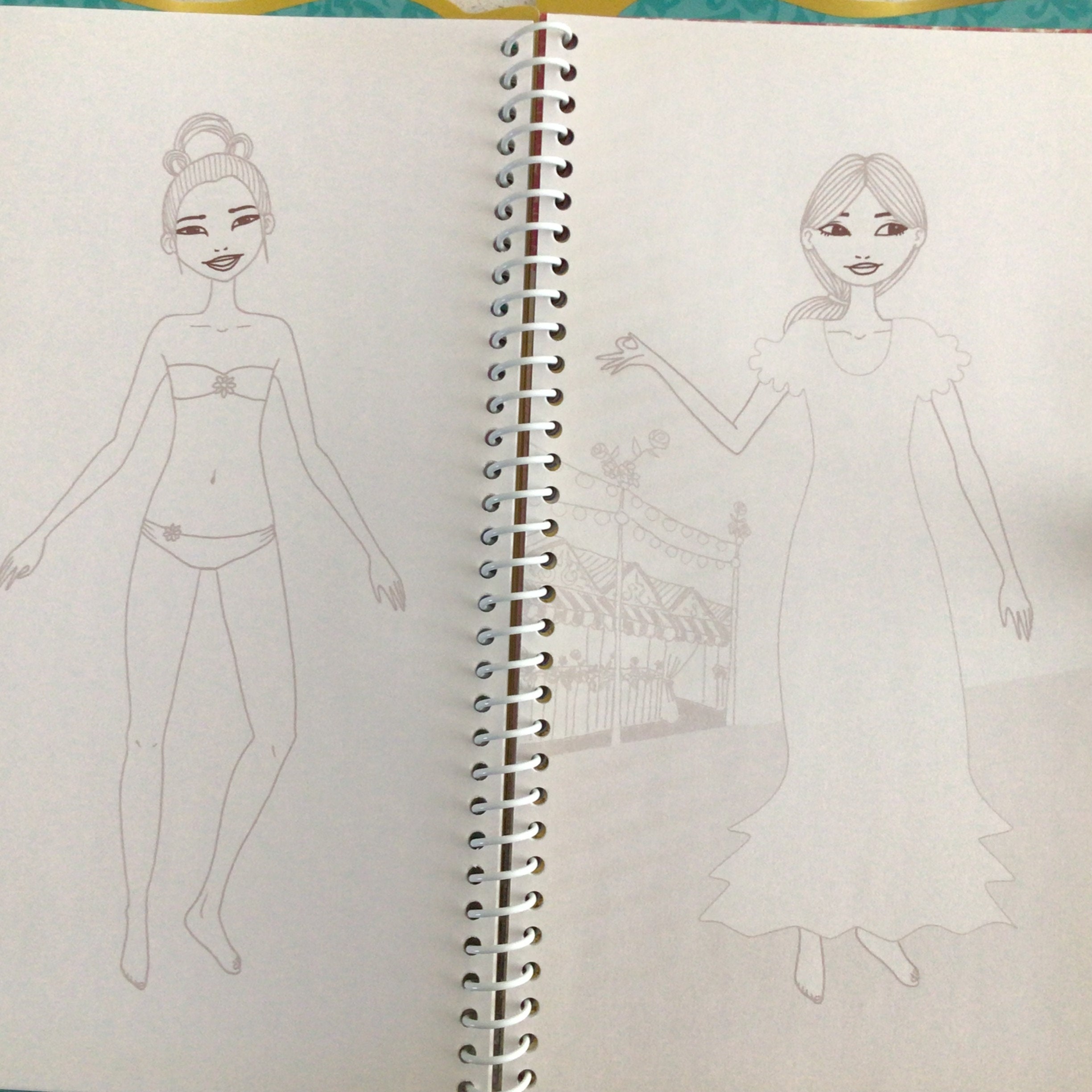 Activity Paper Doll Sticker Book - Etsy