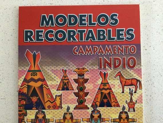 Native American Spanish Activity Book | Etsy