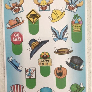 Paper Doll Hat Jamboree - Etsy